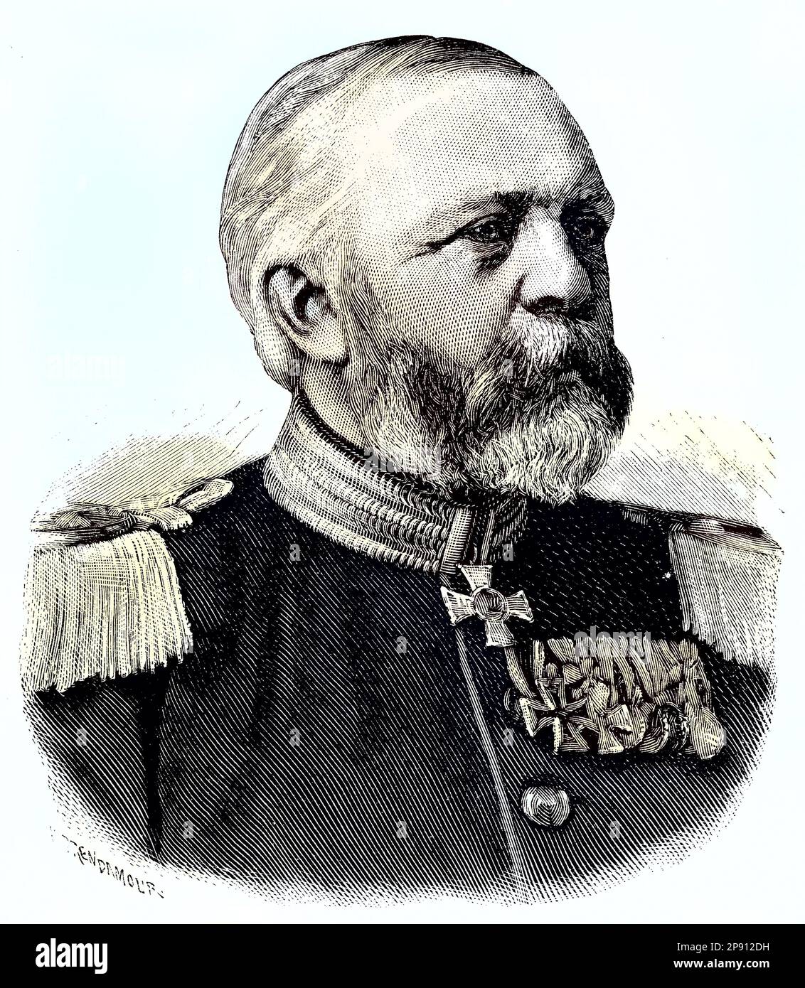 Militärpersonen im Deutsch-Französischen Krieg 1870 - 1871, Colonel ...