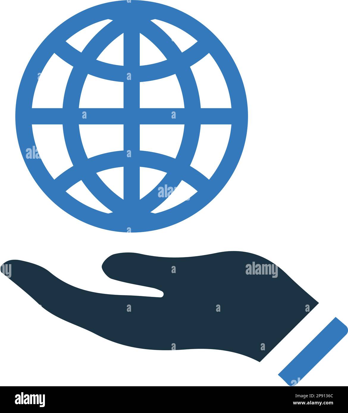 Seo Global Icon Simple Vector Illustration Isolated On A White Background Stock Vector Image