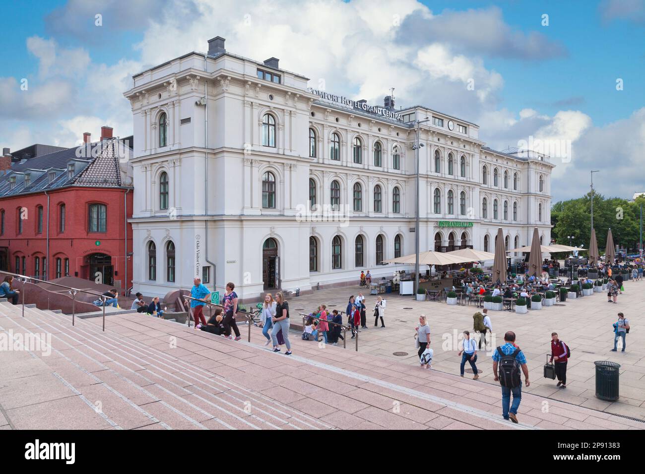 Oslo central station hi-res stock photography and images - Alamy