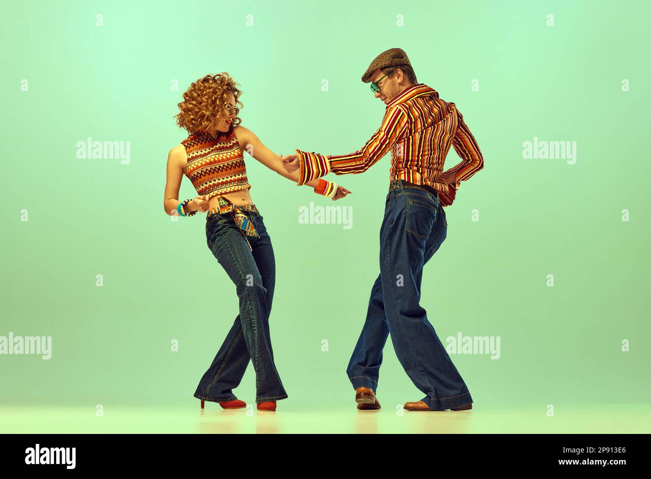 Flared jeans hi-res stock photography and images - Alamy