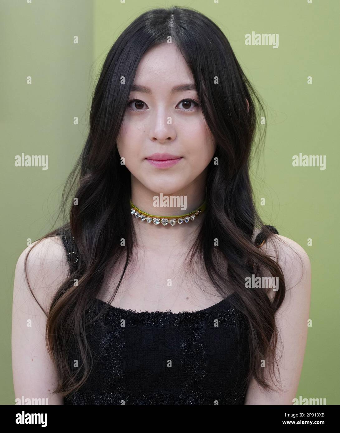 Los Angeles, USA. 09th Mar, 2023. Ji Hu Park arrives at the Versace ...