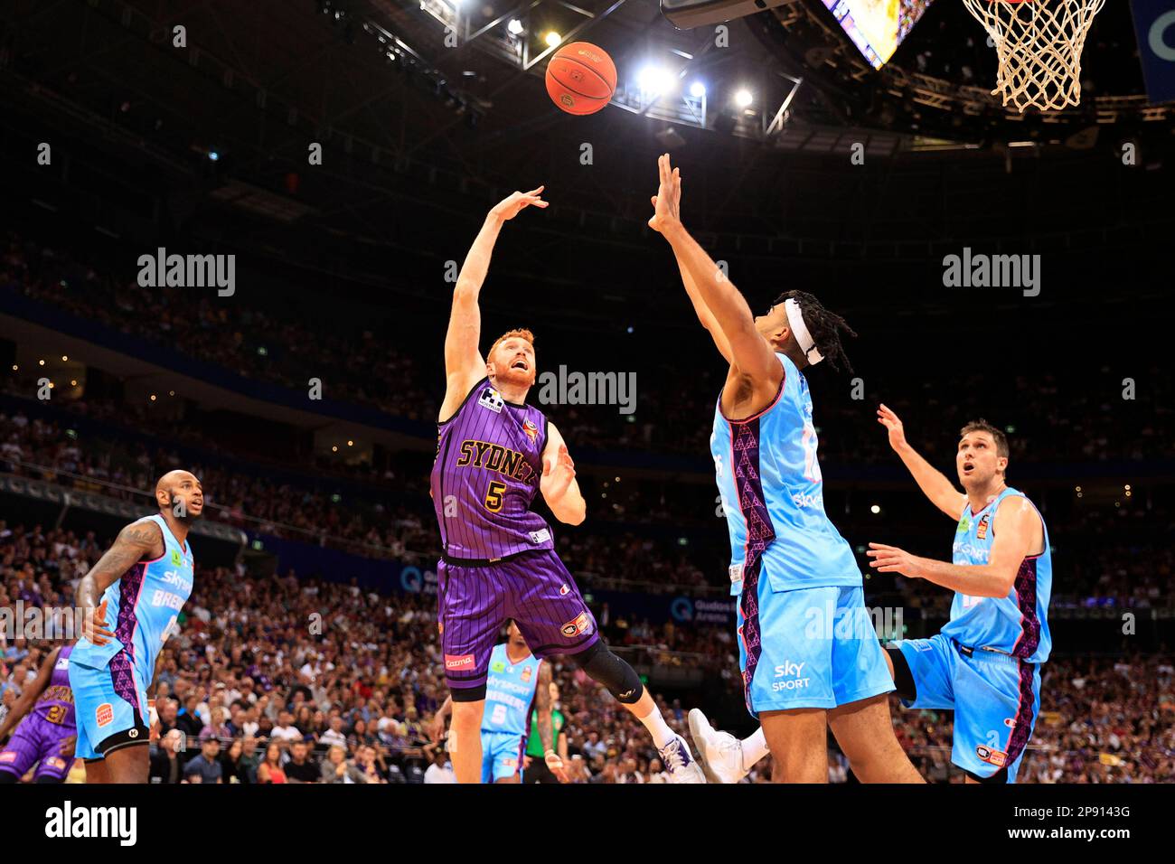 Angus Glover of the Kings during the NBL (National Basketball League ...