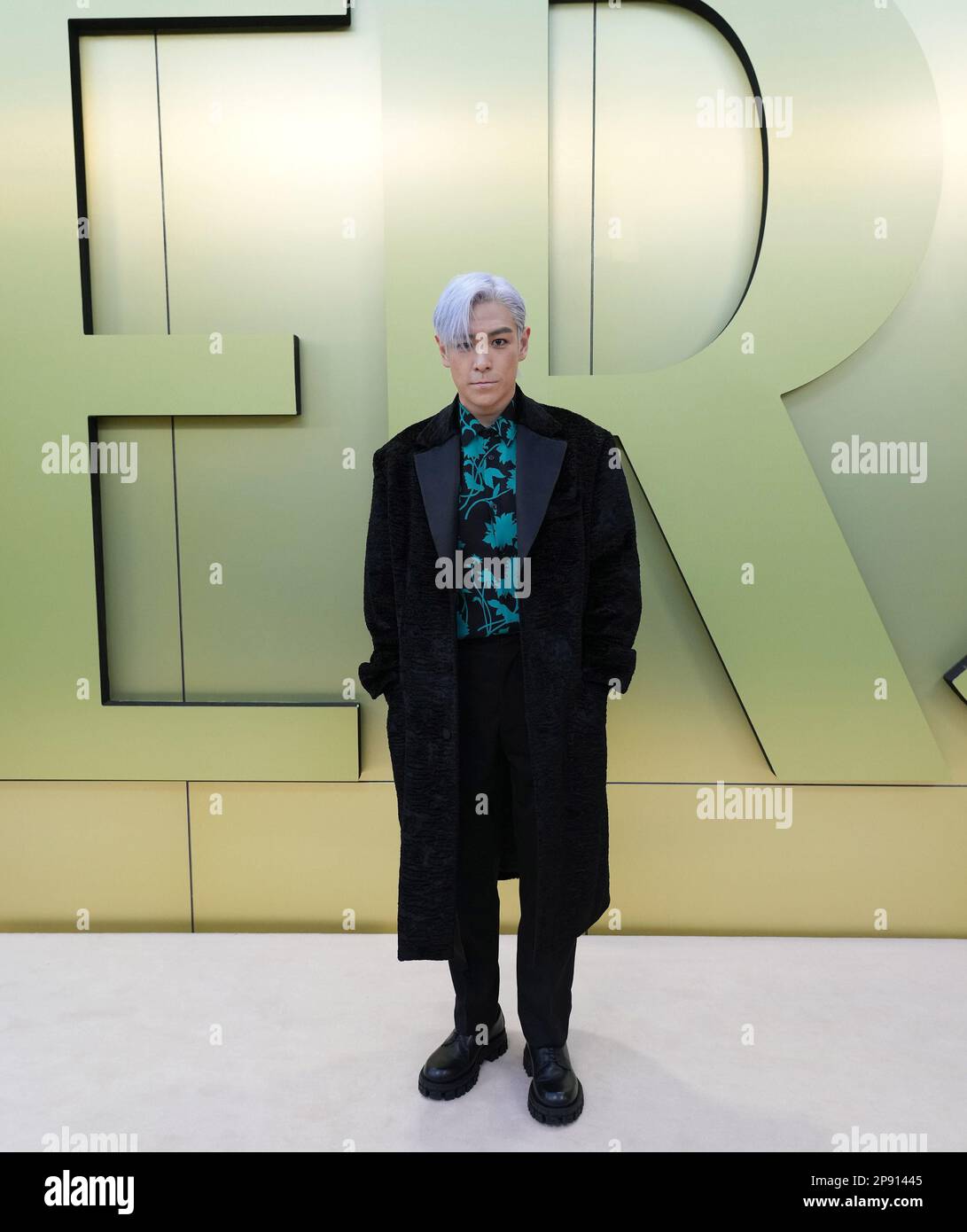Los Angeles, USA. 09th Mar, 2023. T.O.P. aka Choi Seung-Hyun arrives at ...