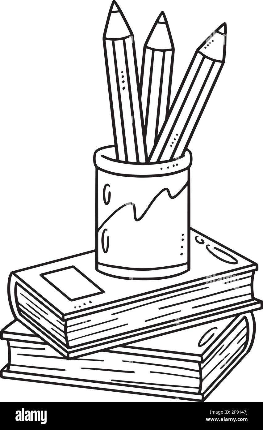 Pencils Coloring Page Pencils Coloring Page