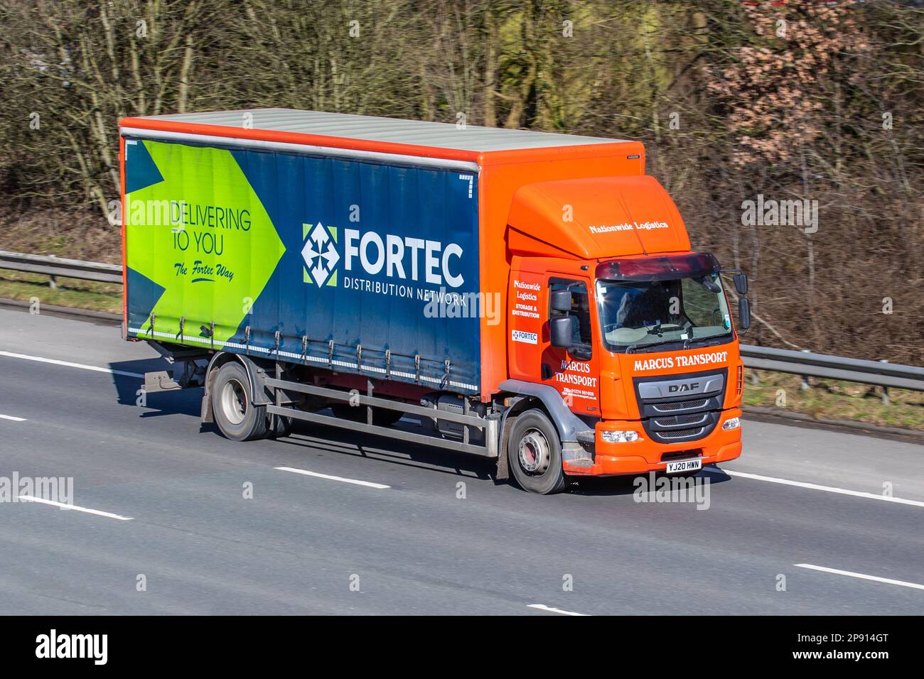 Marcus Transport Distribution Network FORTEC Nationwide Logistics DAF ...