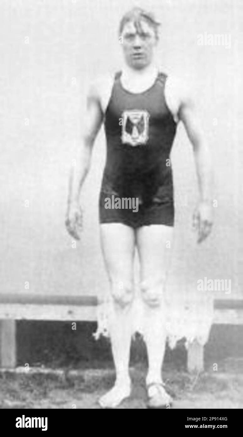 Thomas Battersby at the 1908 Summer Olympics Stock Photo - Alamy