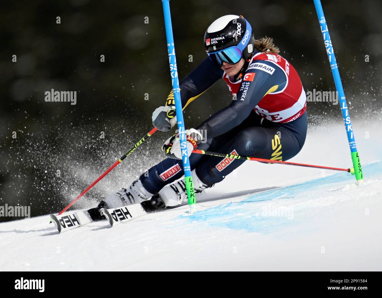 YEAR 20230310 Estelle Alphand, Sweden, during the first run in the ...