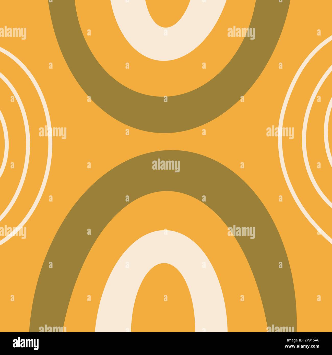 Retro 70s Abstract curve background vector illustration Stock Vector ...