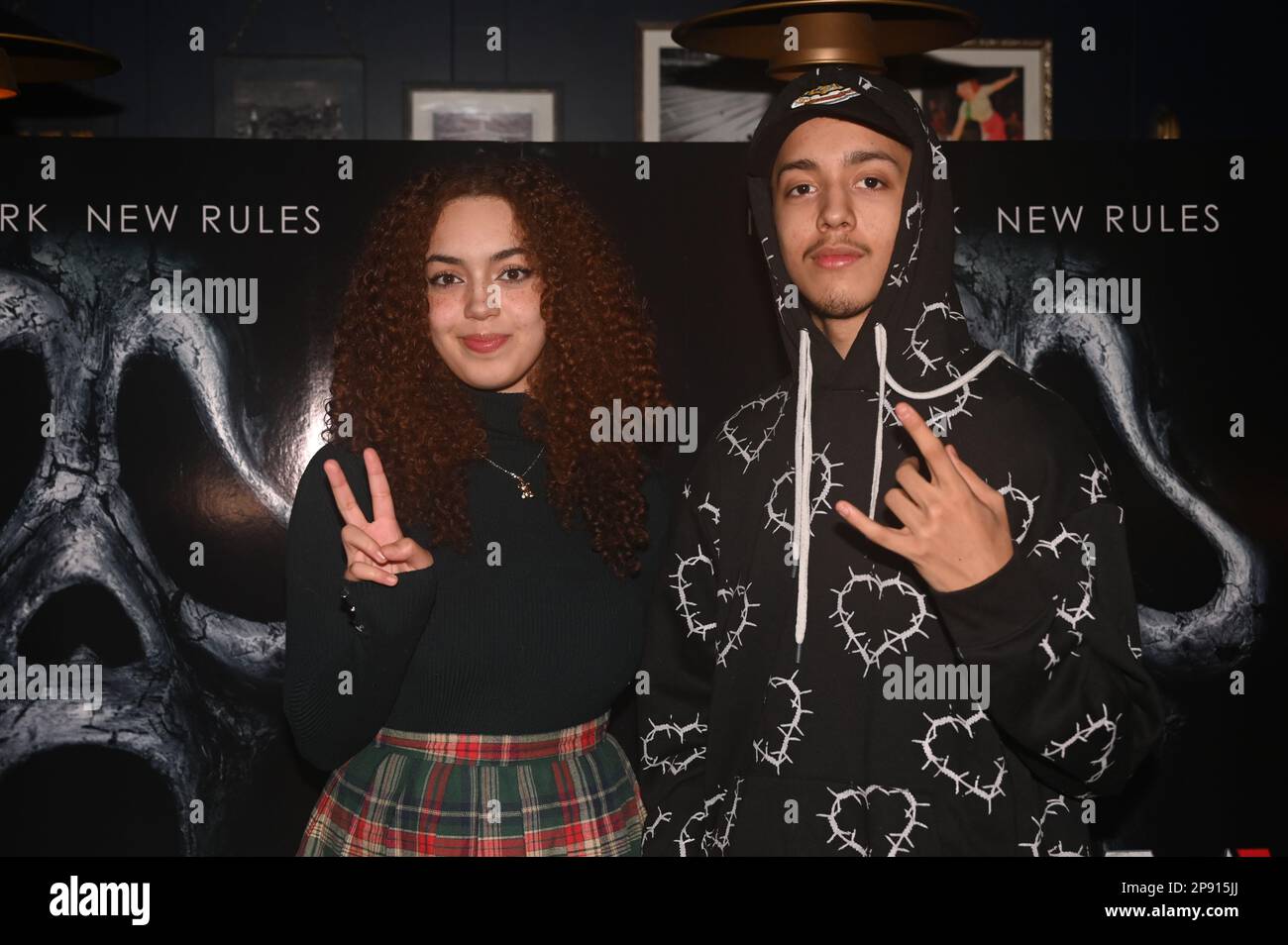 London, UK. 9th March 2023. Arabella is a top teen global influencers ...