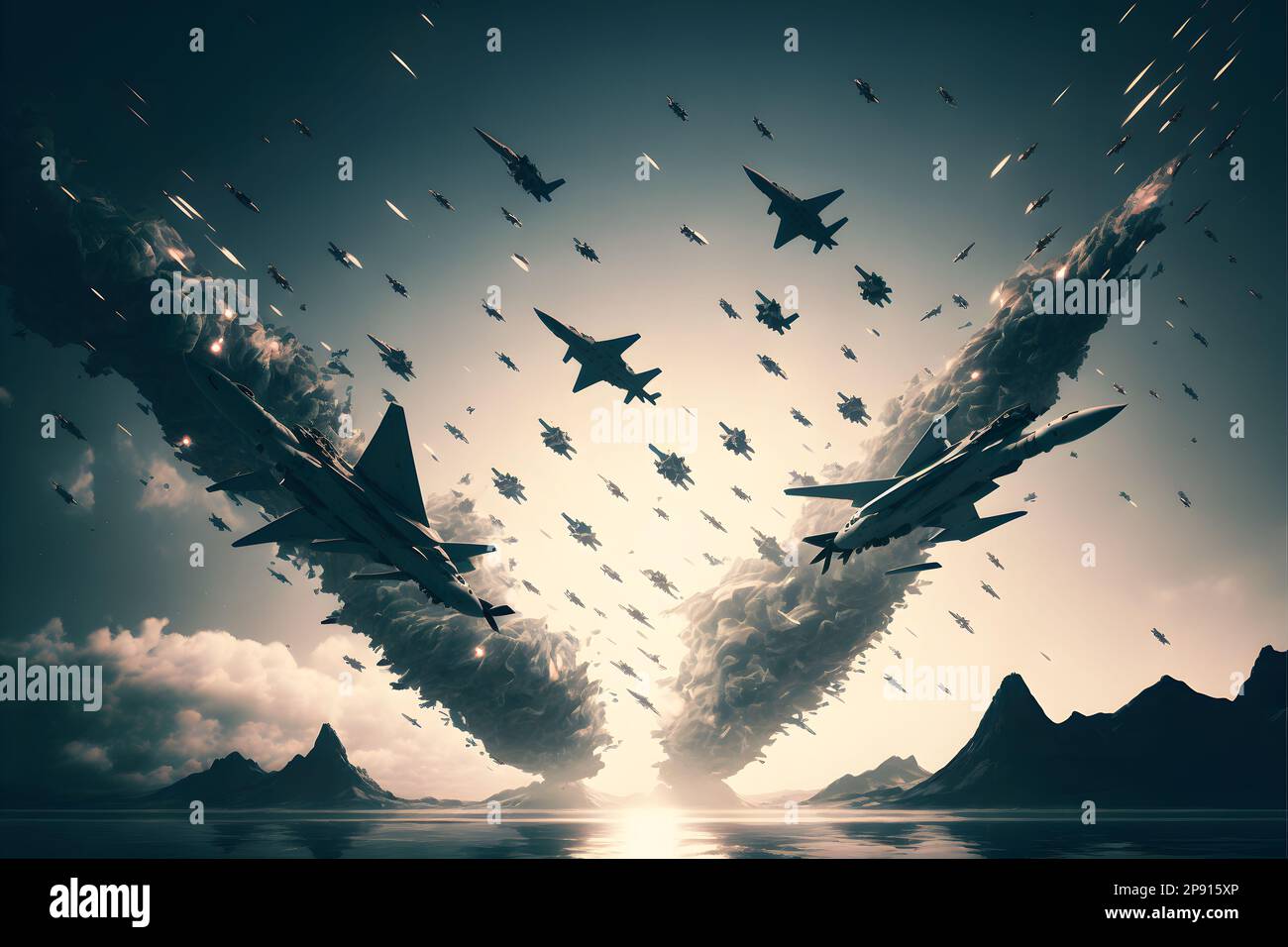 Multiple aircraft performance hi-res stock photography and images - Alamy