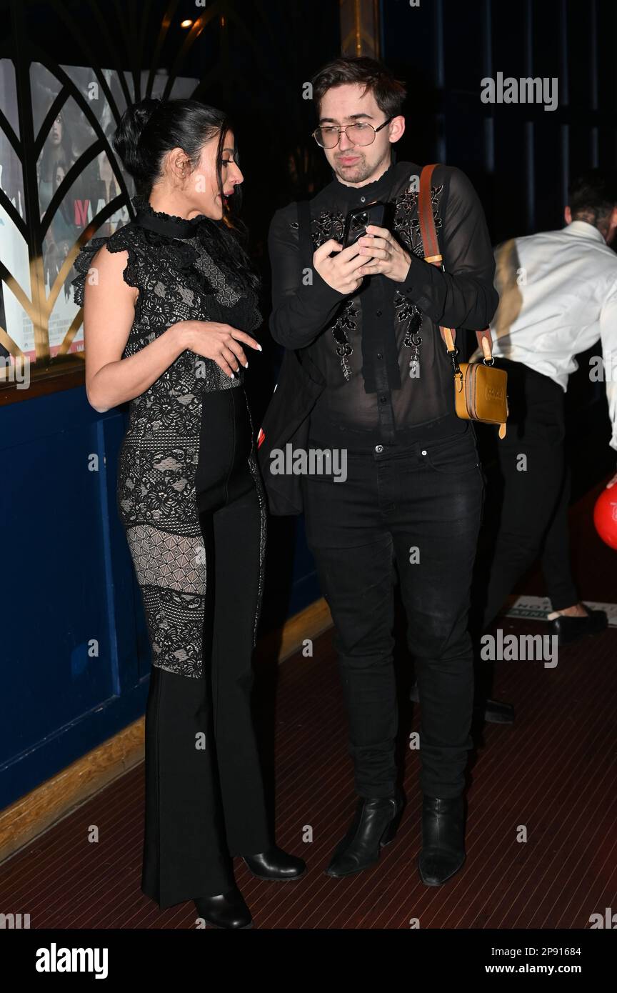 London, UK. 9th March 2023. Rania Pugholm and Michael J Hardwick ...