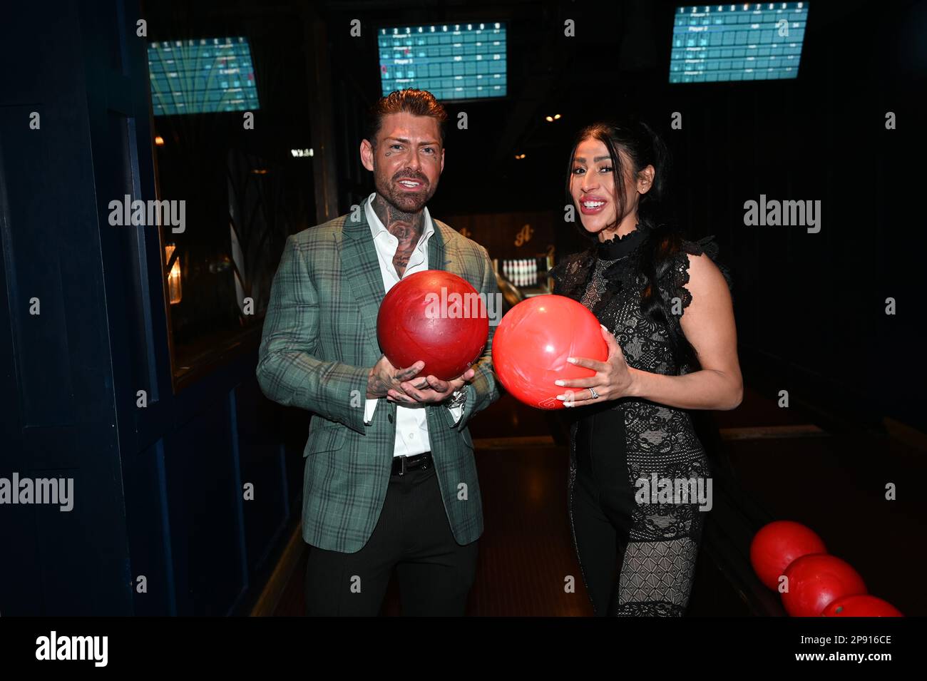 London, UK. 9th March 2023. Robbie McMahon and Rania Pugholm is a ...