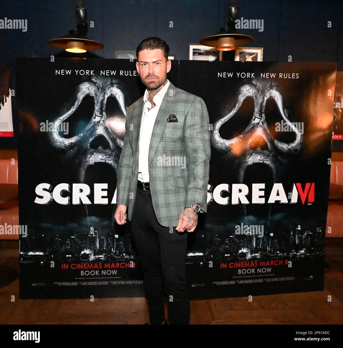 London, UK. 9th March 2023. Robbie McMahon attends The reality ...