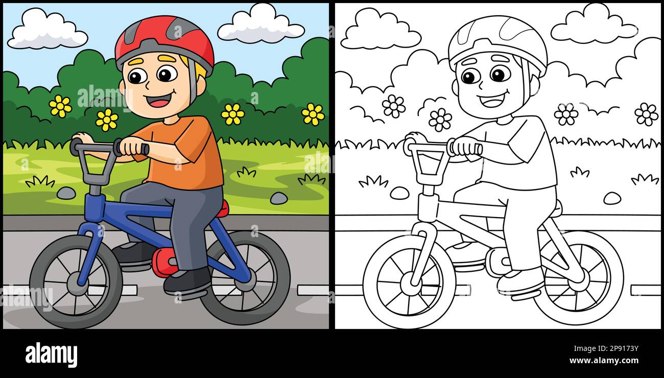 Cycling Coloring Pages [2025]