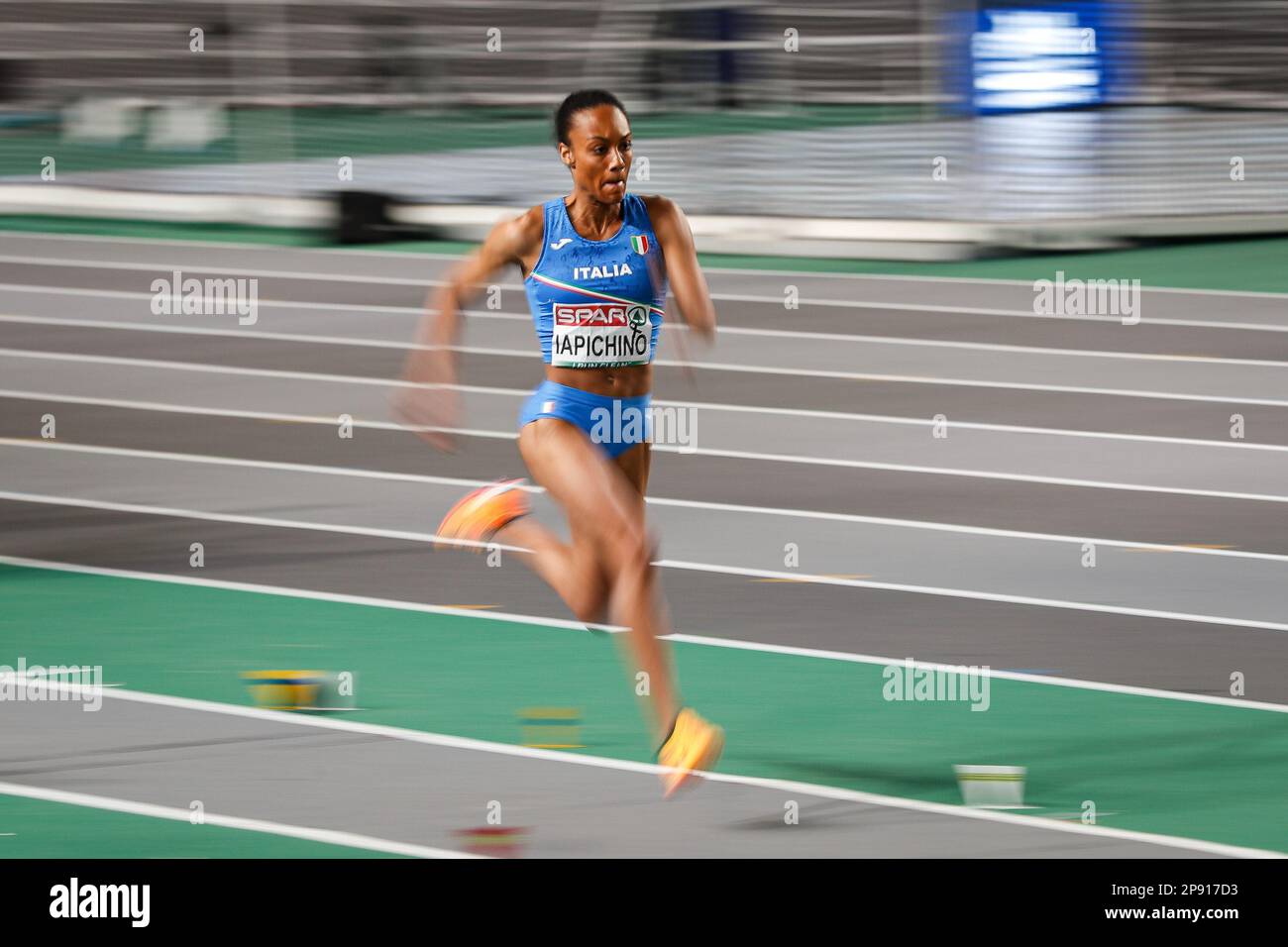 Istanbul, Turkey, 4 March 2023. Larissa Iapichino of Italy competes in ...