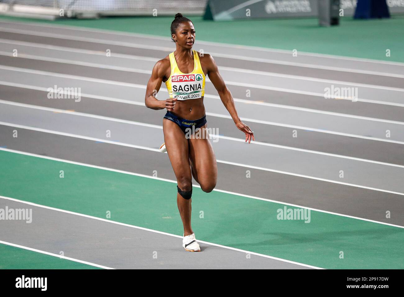 Istanbul, Turkey, 4 March 2023. Khaddi Sagnia of Sweden competes in ...
