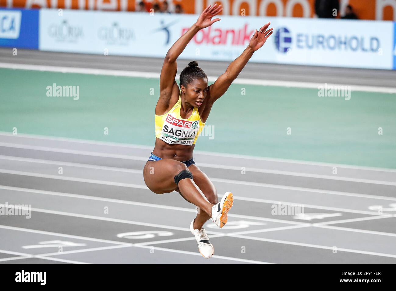 Istanbul, Turkey, 4 March 2023. Khaddi Sagnia of Sweden competes in ...