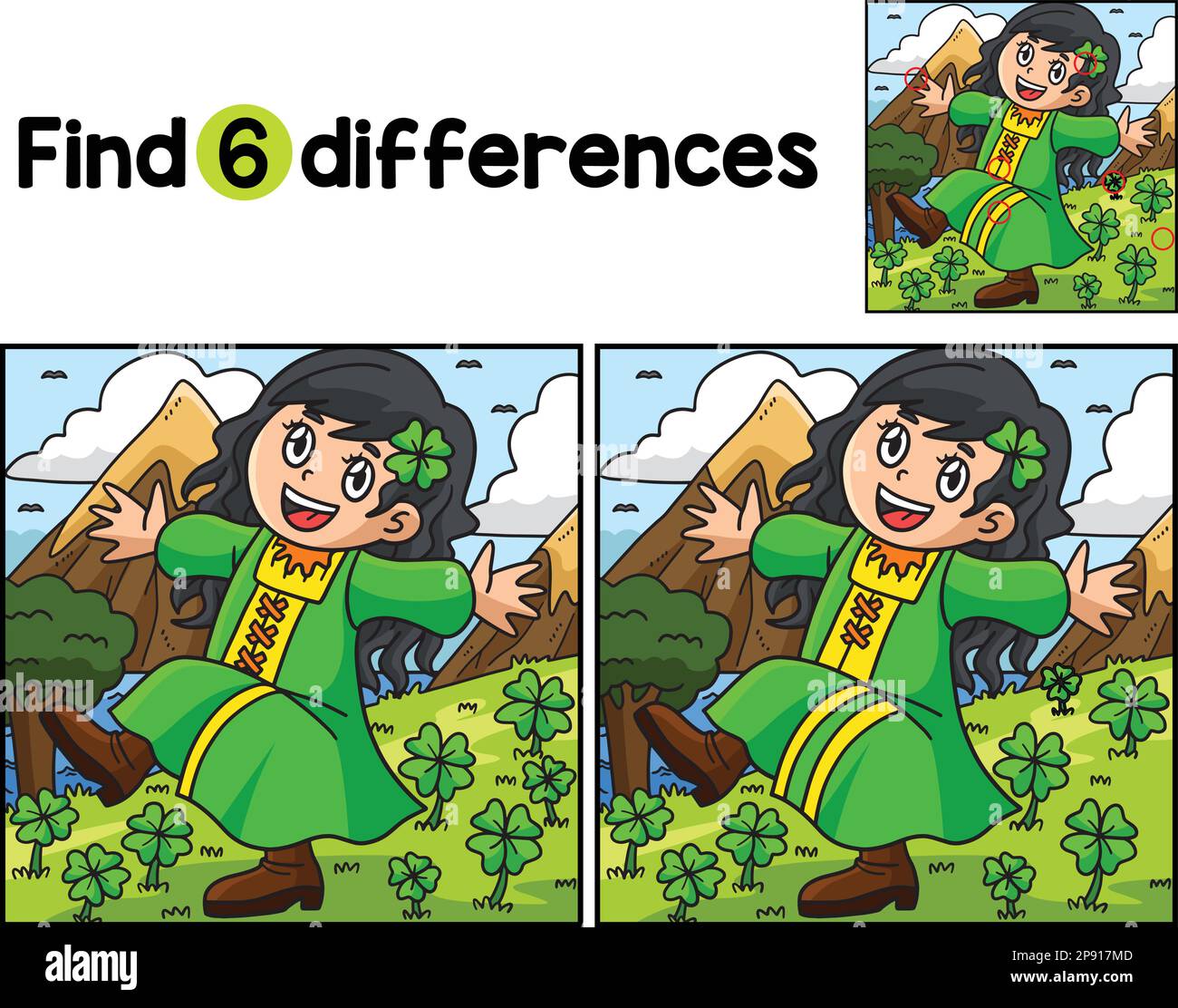 Spot the difference puzzle hi-res stock photography and images - Alamy
