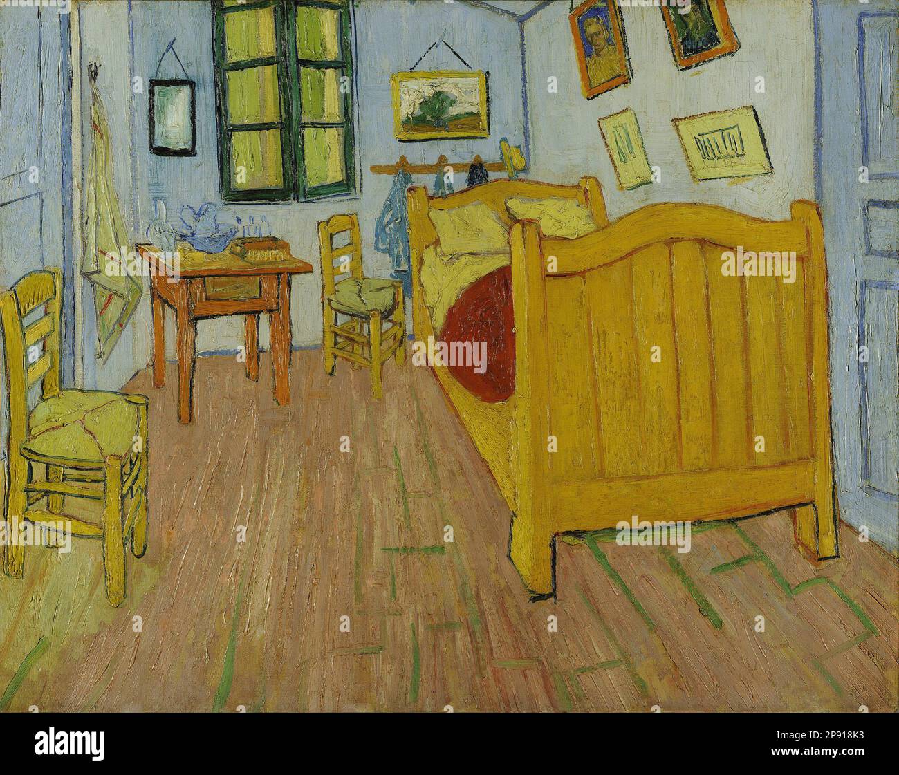 Bedroom in Arles October 1888 by Vincent van Gogh Stock Photo - Alamy