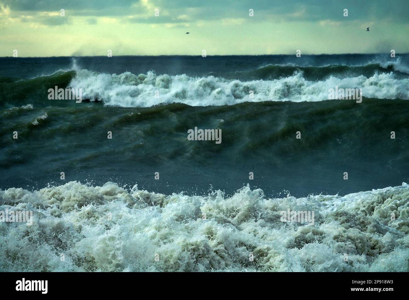 A seven-point storm happens every ten years. Cataclysms and weather ...