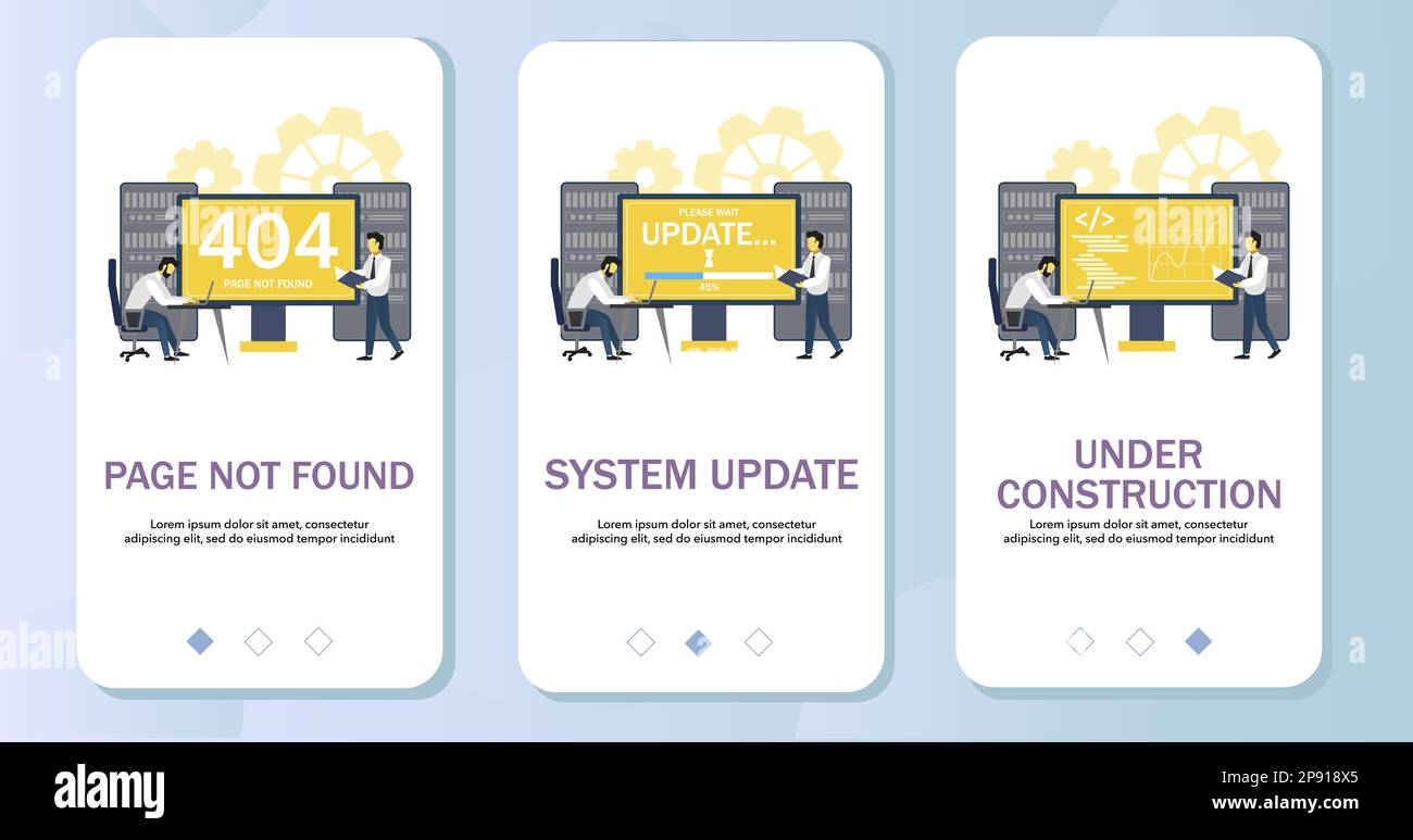 Error screens hi-res stock photography and images - Alamy