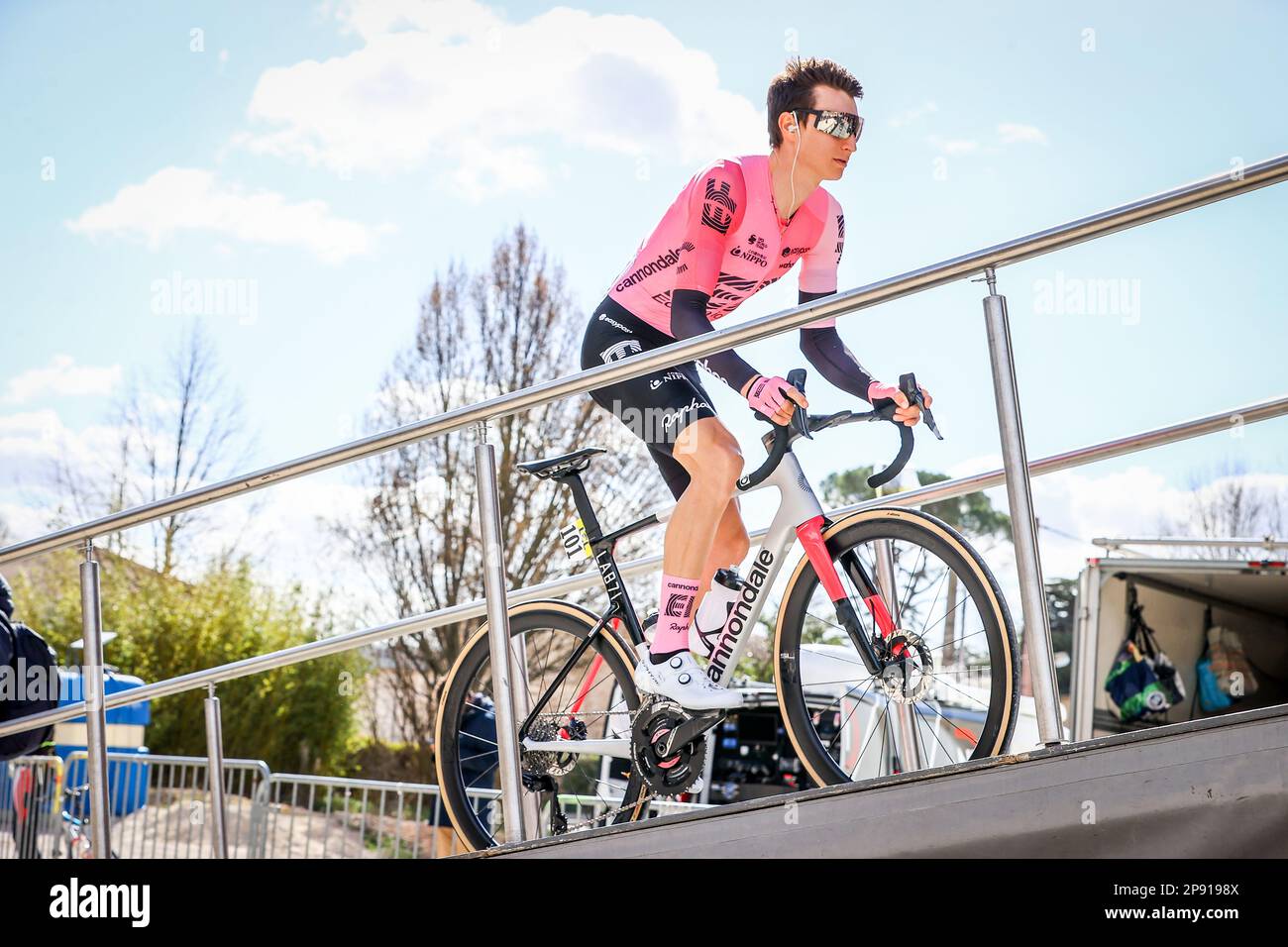 Colle-sur-Loup, France, Friday 10 March 2023. US Neilson Powless of EF ...