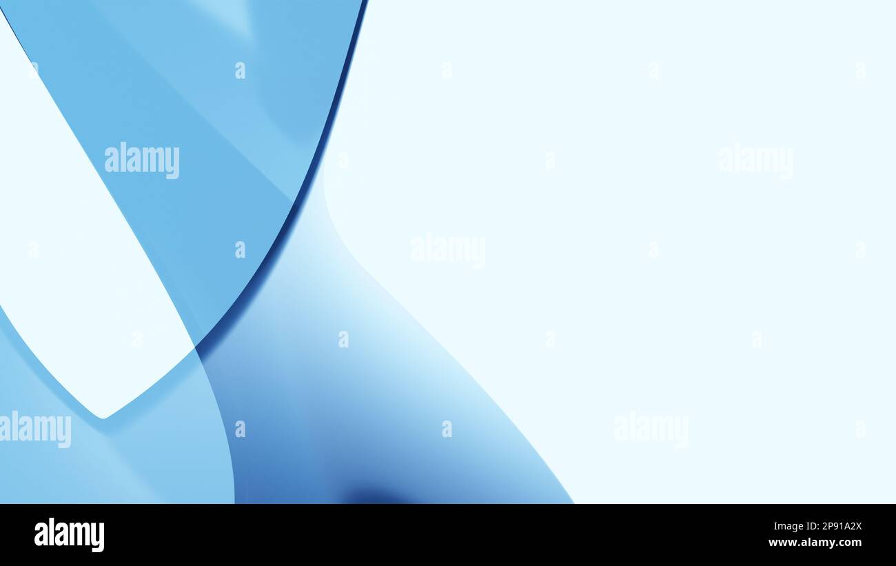 Colorful abstract wavy geometry background. 3d illustration, rendering ...