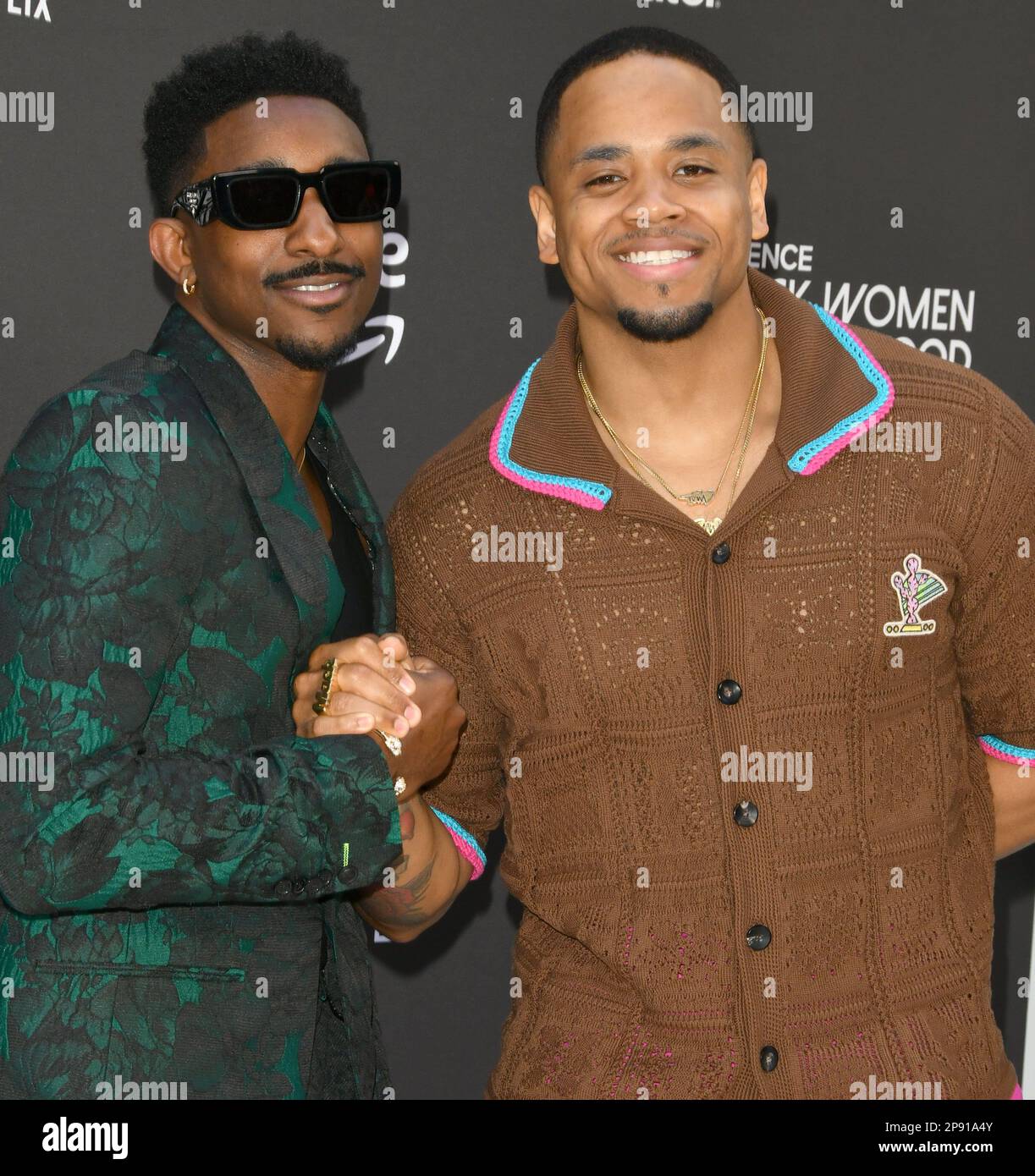 Los Angeles, Ca. 9th Mar, 2023. Jordan L. Jones, Tristan Wilds at the ...