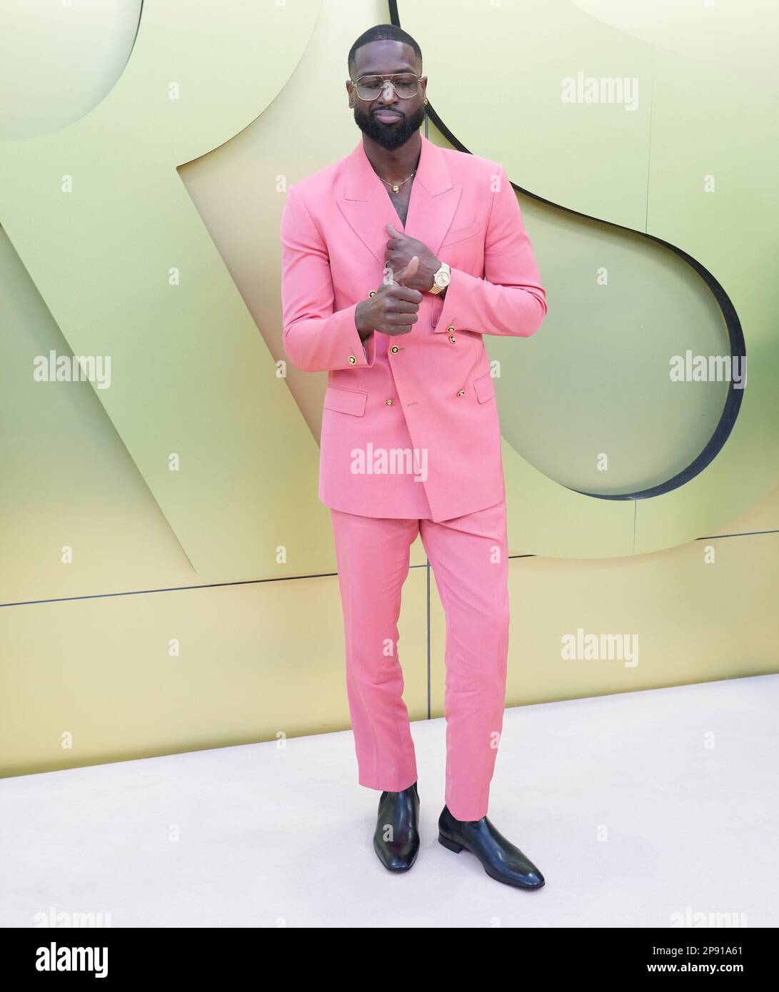 Dwyane Wade Suit Pink