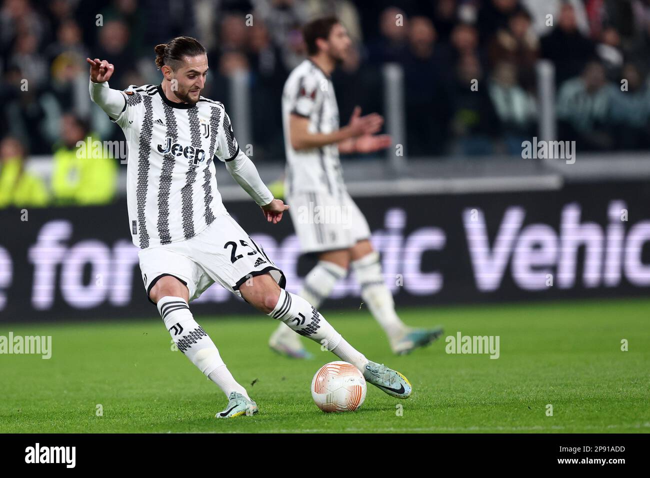 Adrien Rabiot of Juventus Fc controls the ball during the Uefa Europa ...