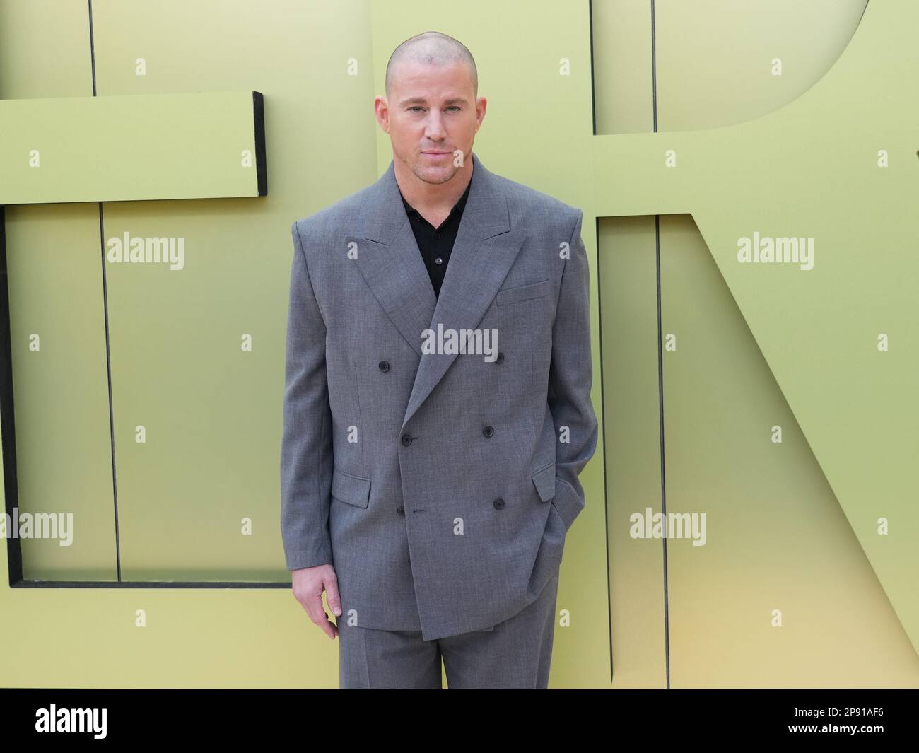 Los Angeles, USA. 09th Mar, 2023. Channing Tatum arrives at the Versace ...