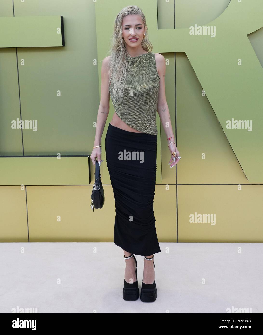 Los Angeles, USA. 09th Mar, 2023. Delilah Belle Hamlin arrives at the ...