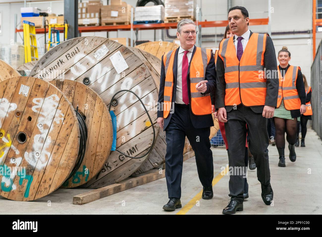 Labour leader Keir Starmer and Scottish Labour leader Anas Sarwar ... Labour leader Keir Starmer and Scottish Labour leader Anas Sarwar ...