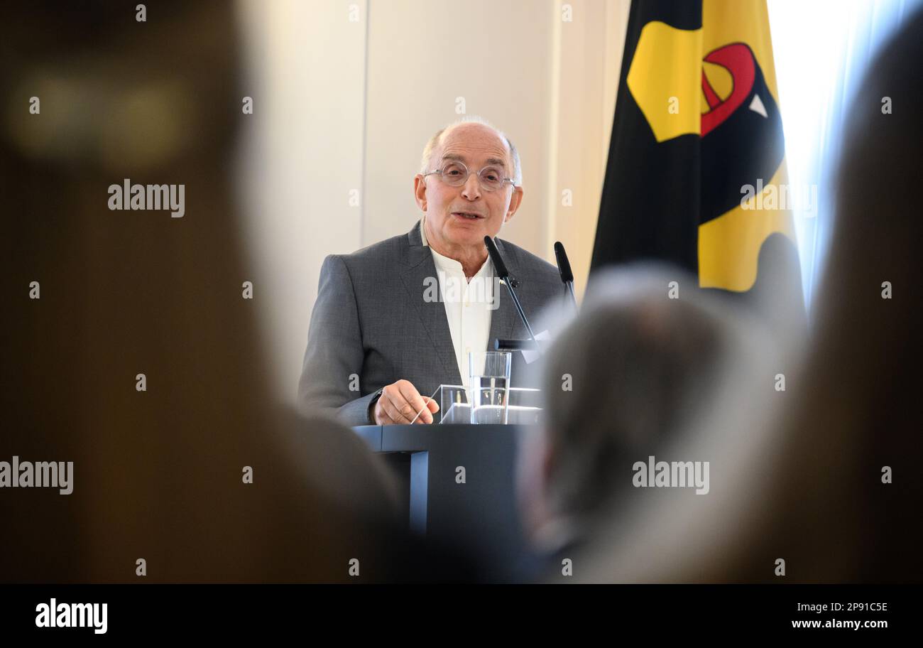 Berlin, Germany. 10th Mar, 2023. Ron Robin, President of the University ...