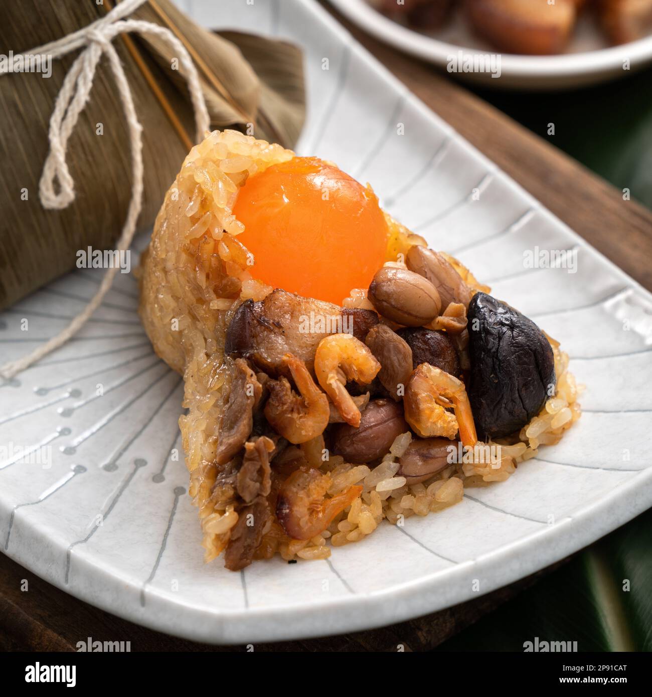 Zongzi. Rice dumpling for Chinese traditional Dragon Boat Festival ...