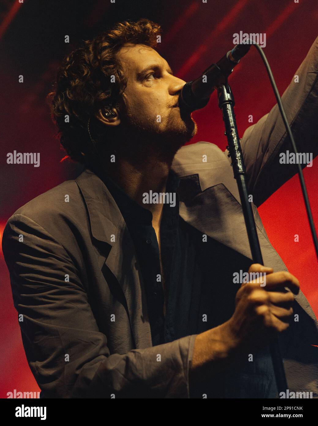 Milan, Italy, 09th Mar 2023. Belgian indie singer Warhaus (Maarten ...