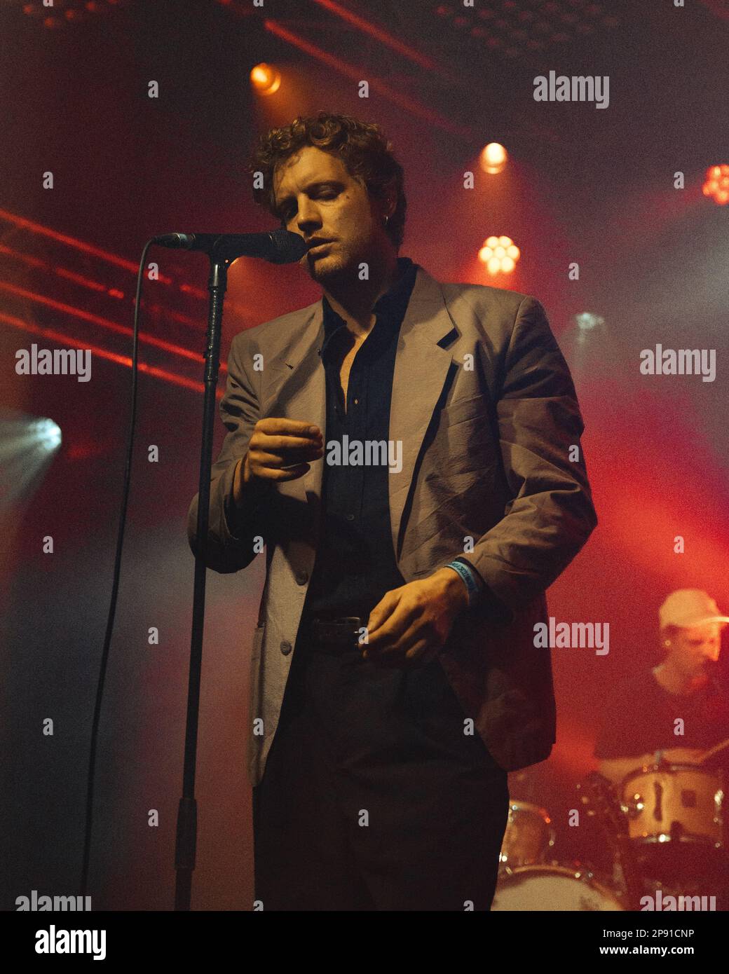 Milan, Italy, 09th Mar 2023. Belgian indie singer Warhaus (Maarten ...