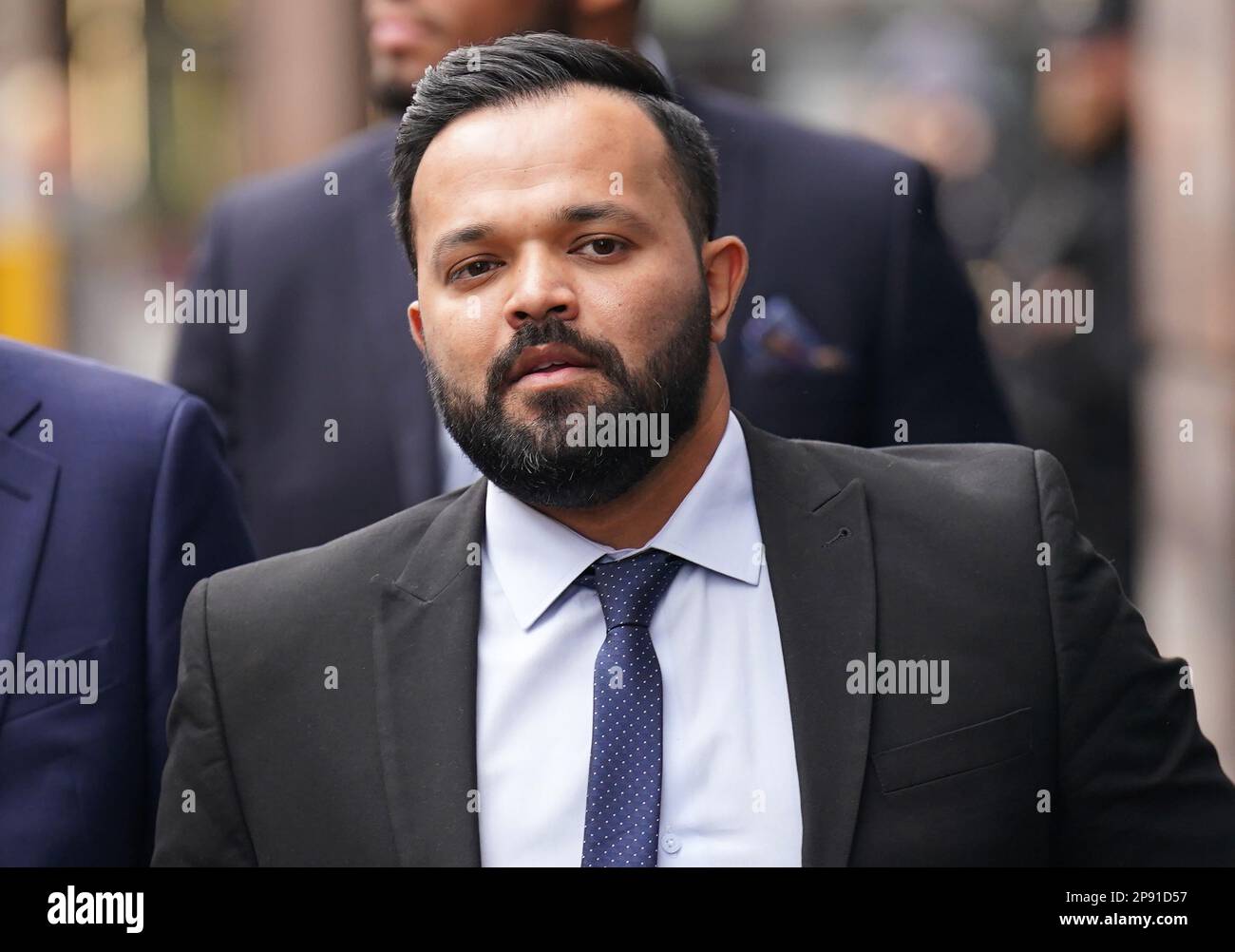 File photo dated 7-03-2023 of Azeem Rafiq arriving ahead of the CDC ...