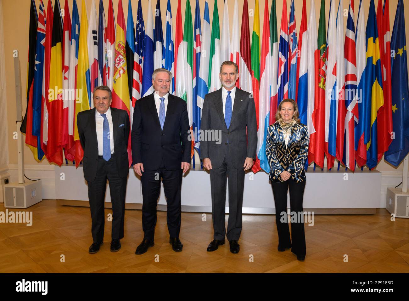 Paris, France. 10th Mar, 2023. King Felipe of Spain and Secretary ...