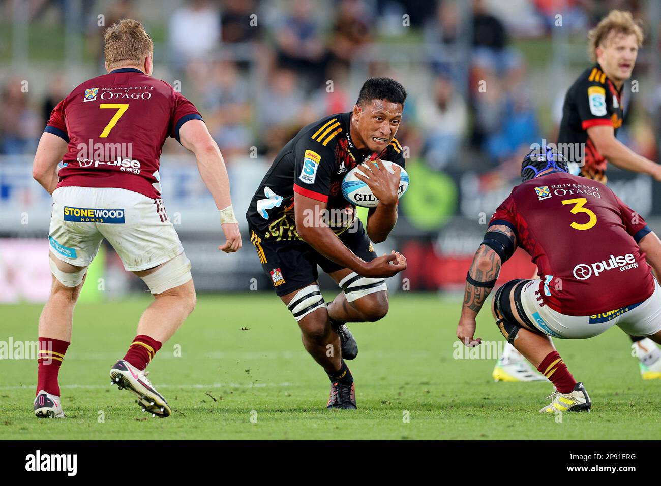 Chiefs Samipeni Finau during the Super Rugby Pacific Round 3 match ...