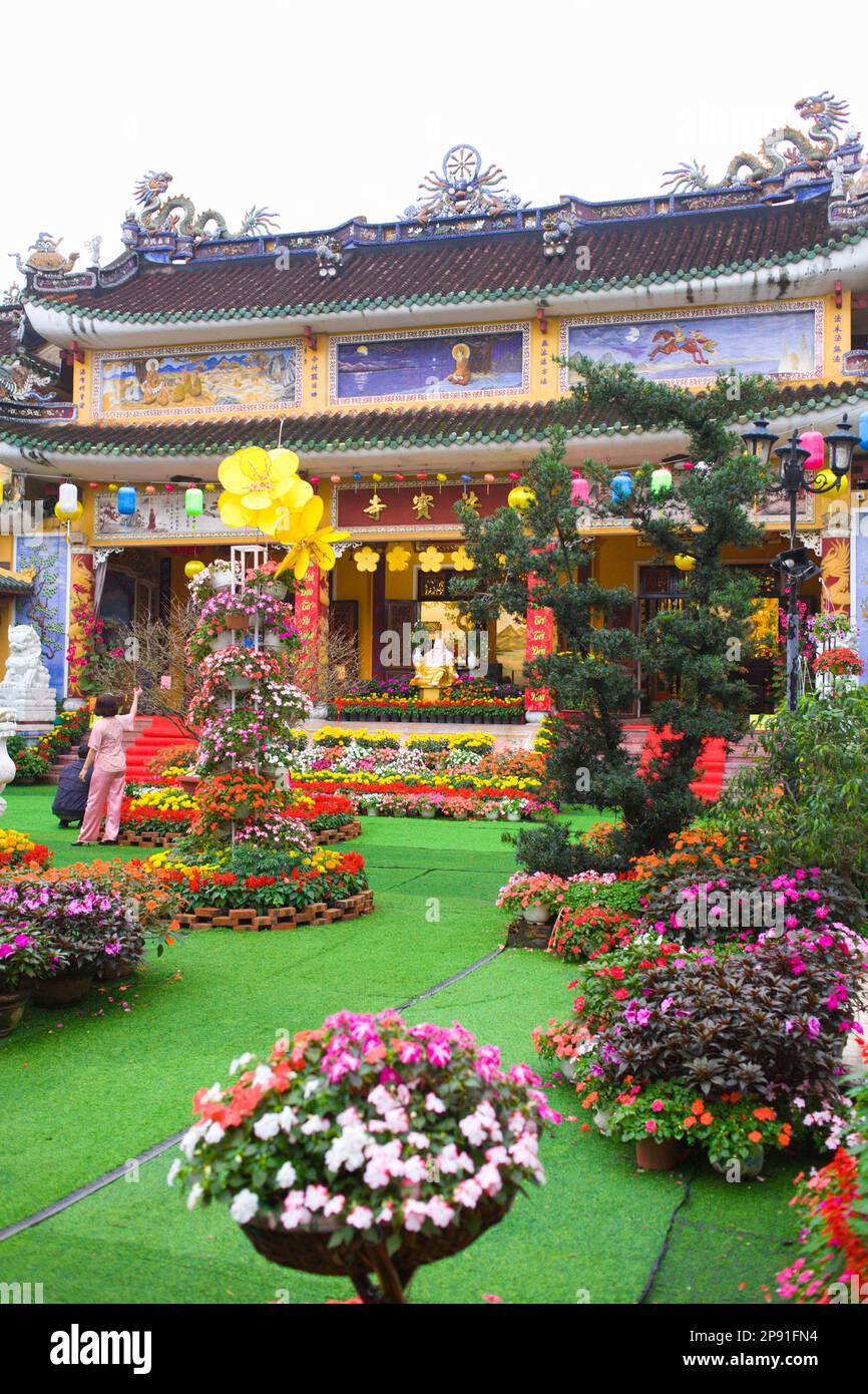 Vietnam, Hoi An, Phac Hat Pagoda, Phap Bao Temple Stock Photo - Alamy