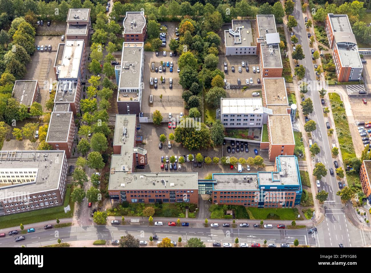 Aerial view of TZDO - TechnologieZentrumDortmund GmbH, Dortmund ...
