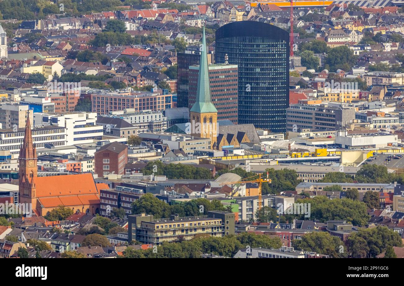 City center view with Church of the Holy Sepulchre Liebfrauen, Lutheran ...