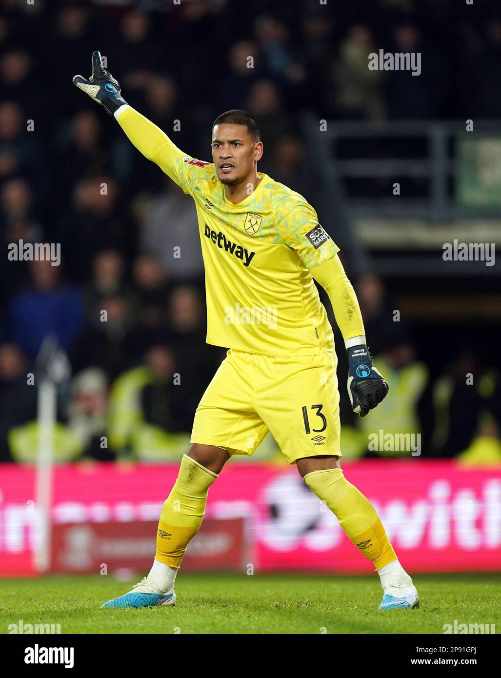 File photo dated 30-01-2023 of West Ham United goalkeeper Alphonse ...