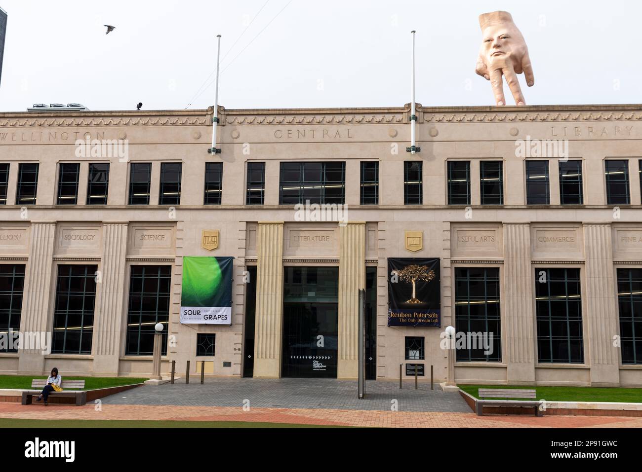 City Gallery Wellington, former Wellington Central Library building in ... City Gallery Wellington, former Wellington Central Library building in ...