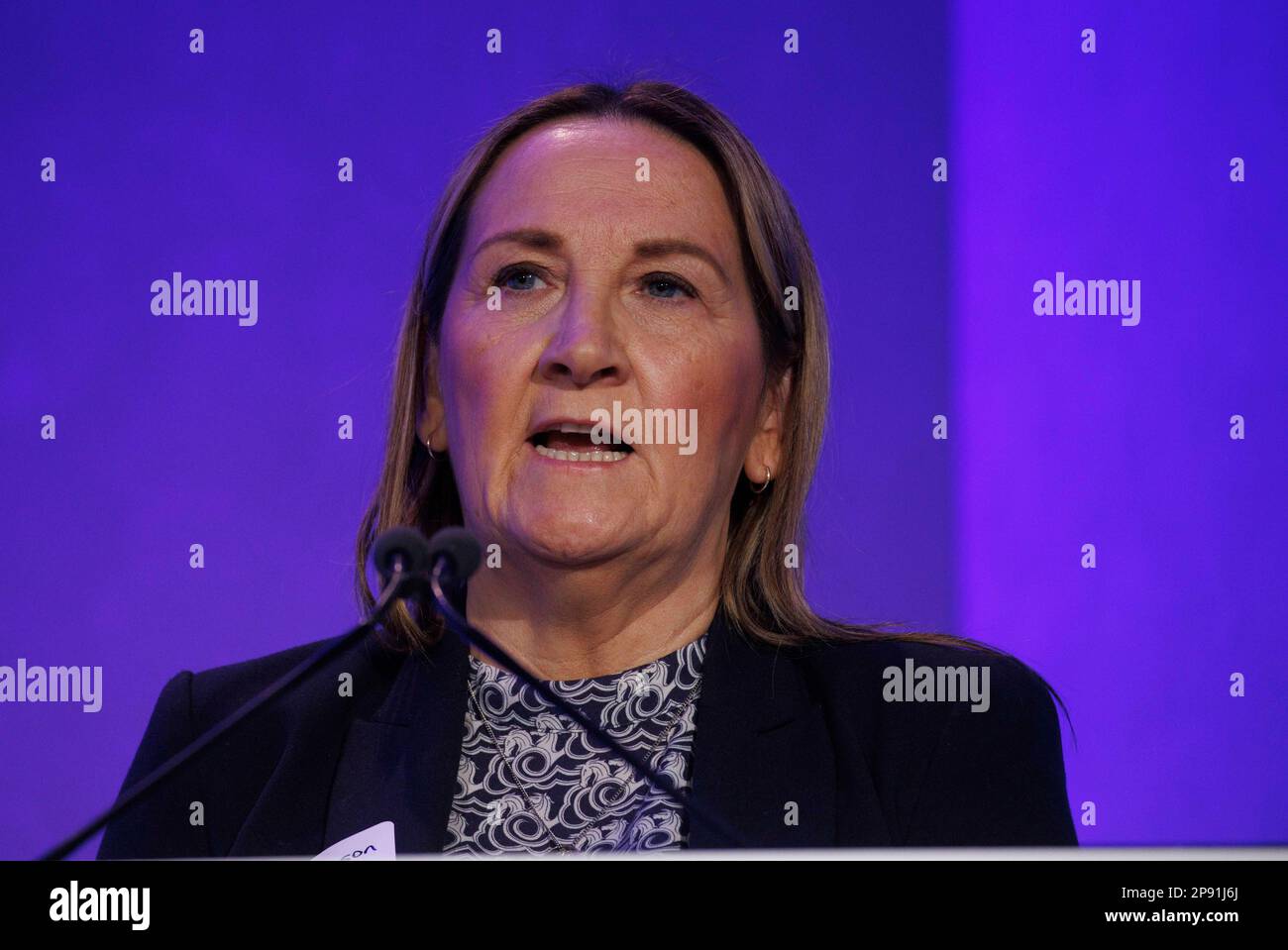 London, UK. 10th Mar, 2023. Tracey Hanson, founder of the Josh Hanson ...