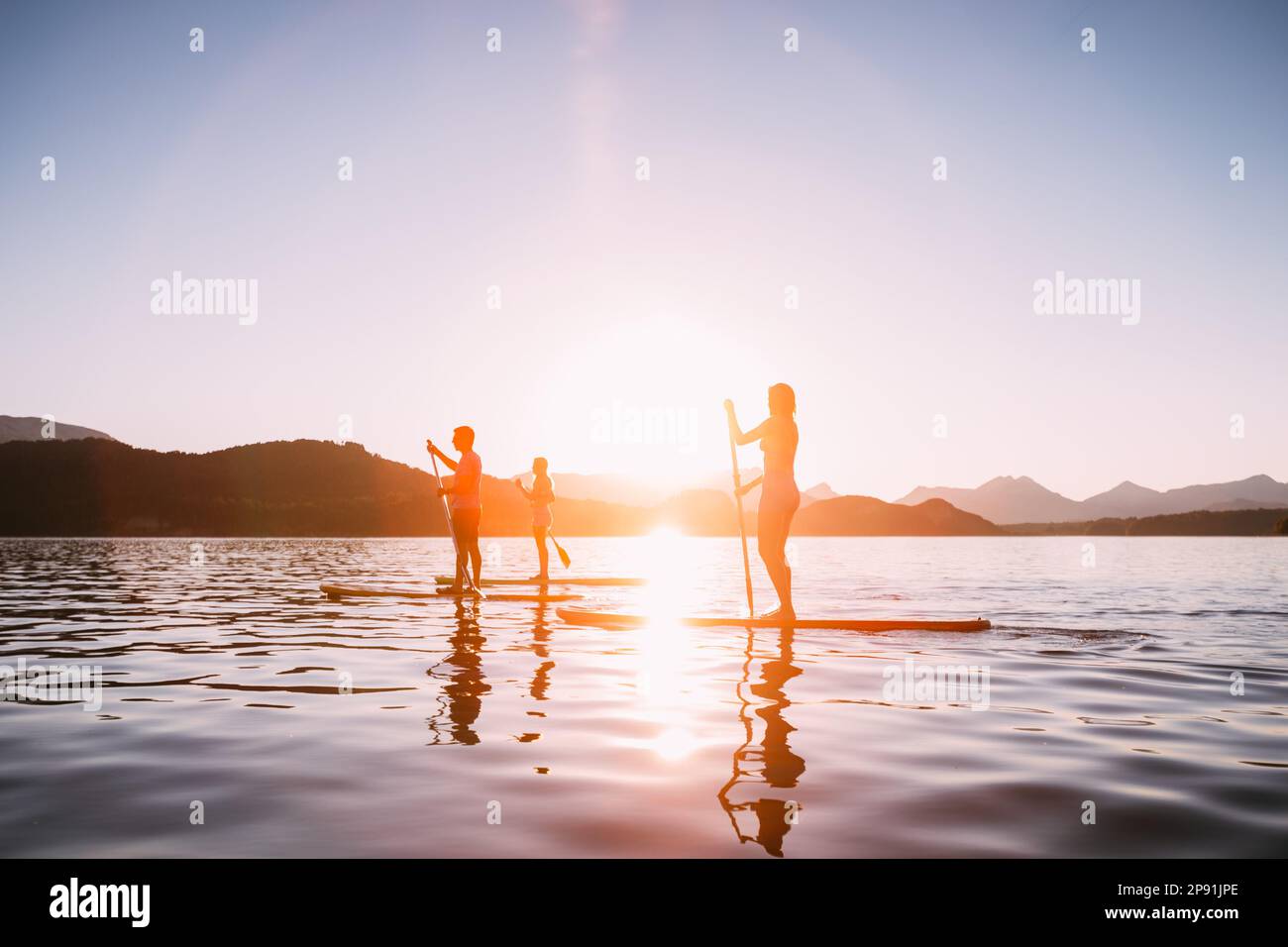 SUP - Stand up Paddle Stock Photo - Alamy