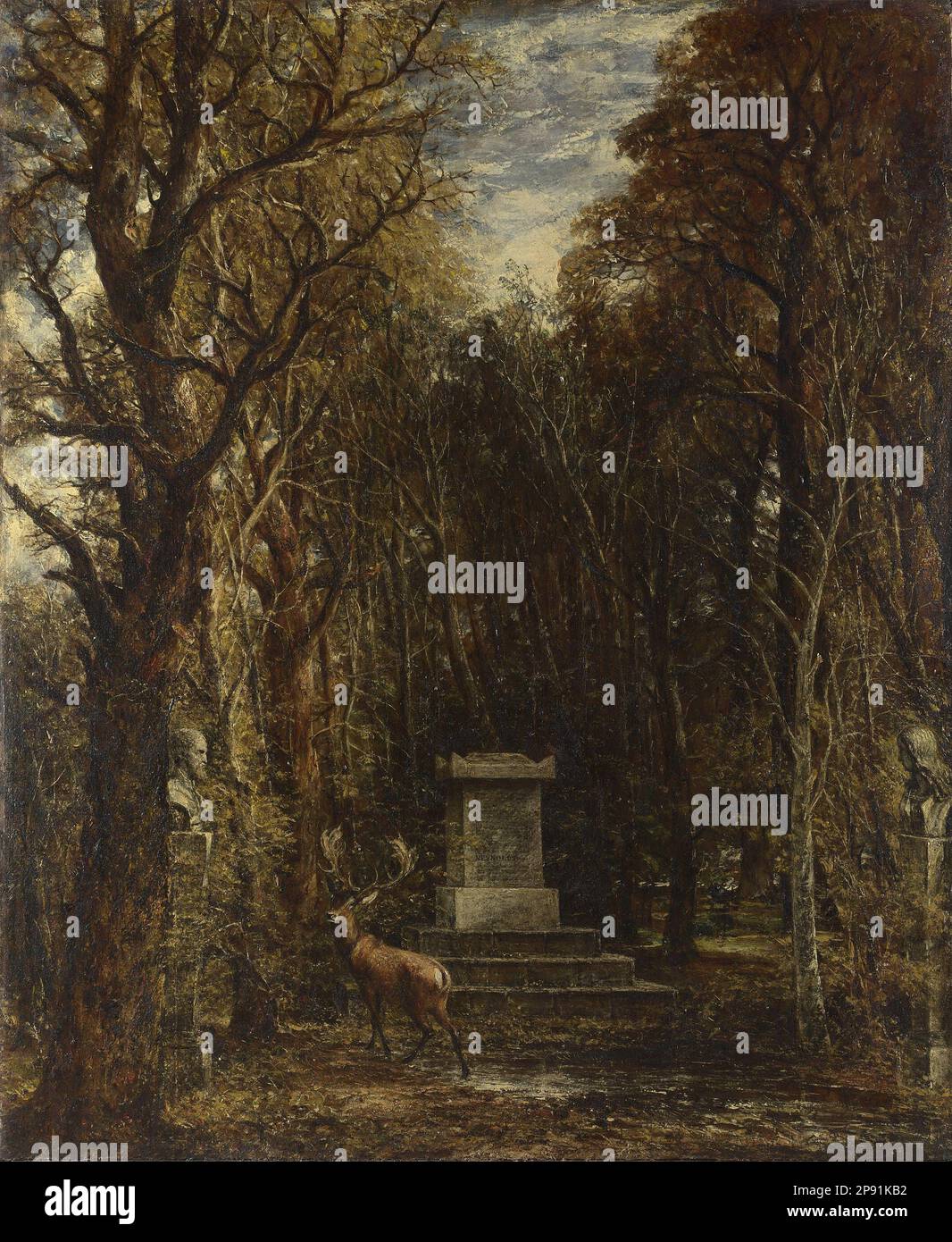 Cenotaph to the Memory of Sir Joshua Reynolds, erected in the grounds ...