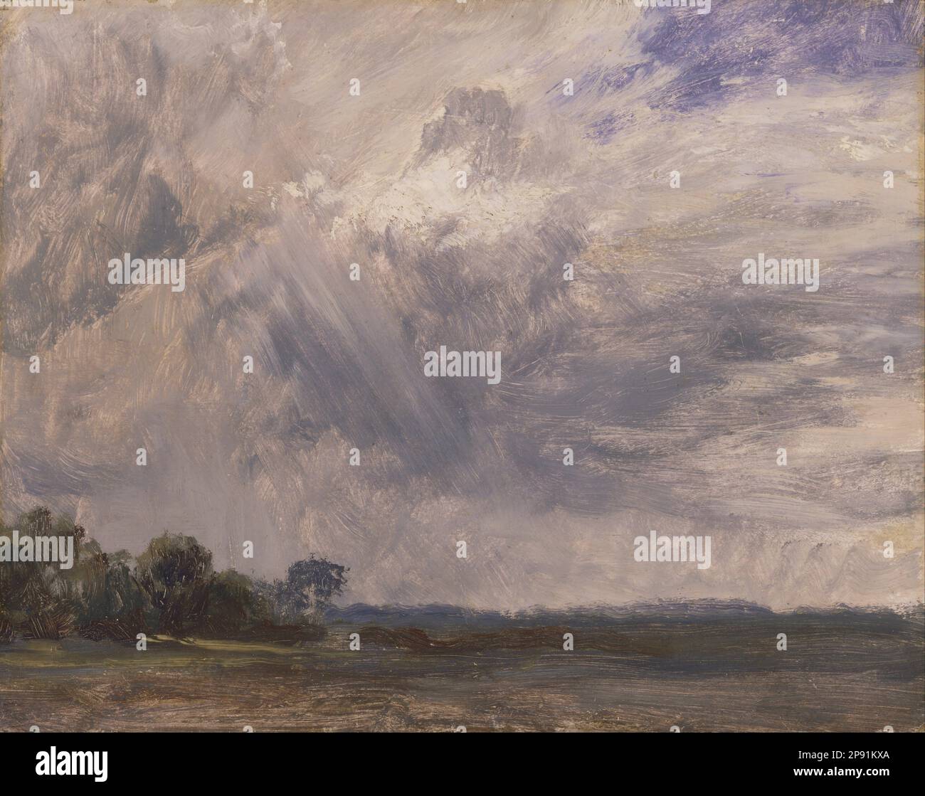 Study of a Cloudy Sky circa 1825 by John Constable Stock Photo - Alamy