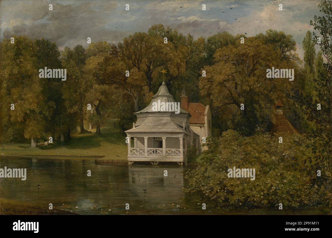 The quarters behind alresford hall hi-res stock photography and images ...